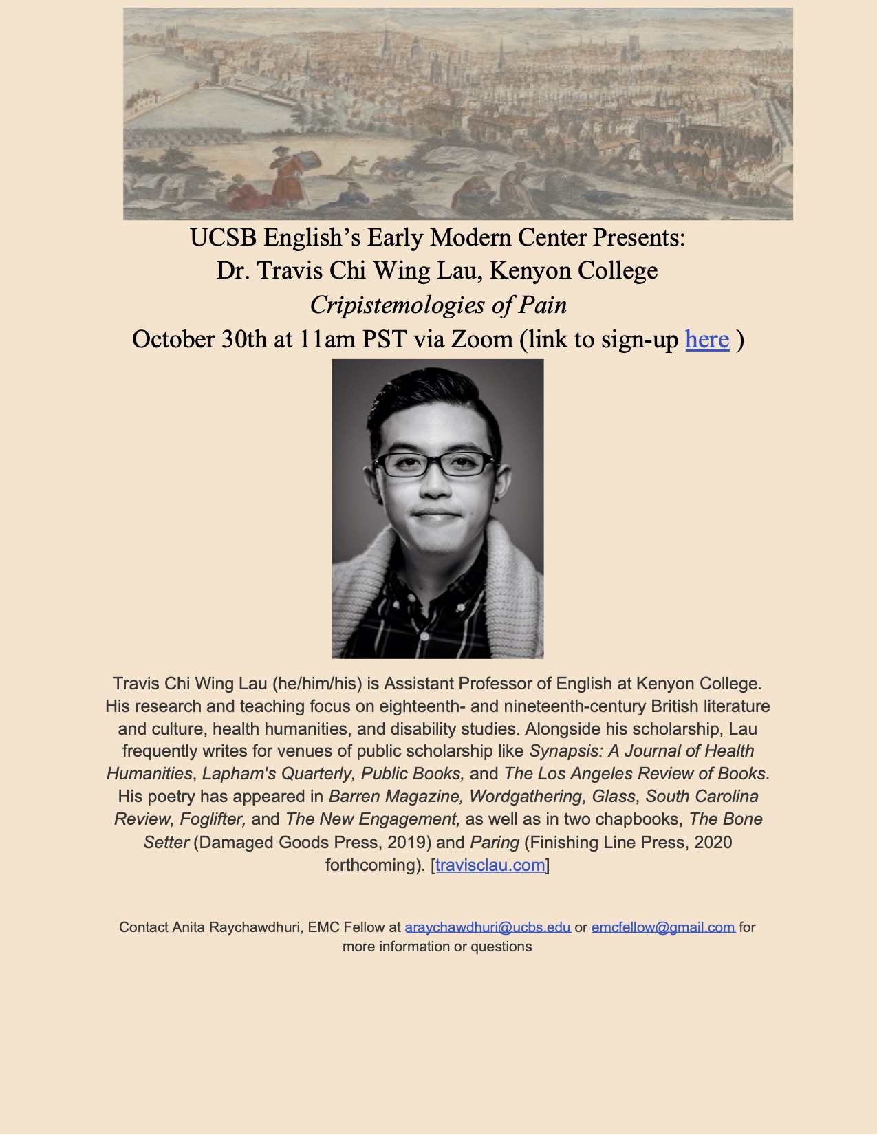 2020-2021 Events – The Early Modern Center